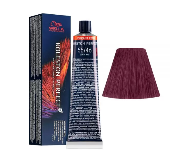 Wella Koleston Perfect - 55/46 Light Brown Intensive Red Violet — AR ...