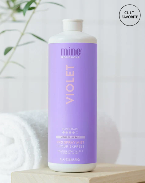 Mine Tan - Violet Pro Spray Mist 1000ml — AR Distributors